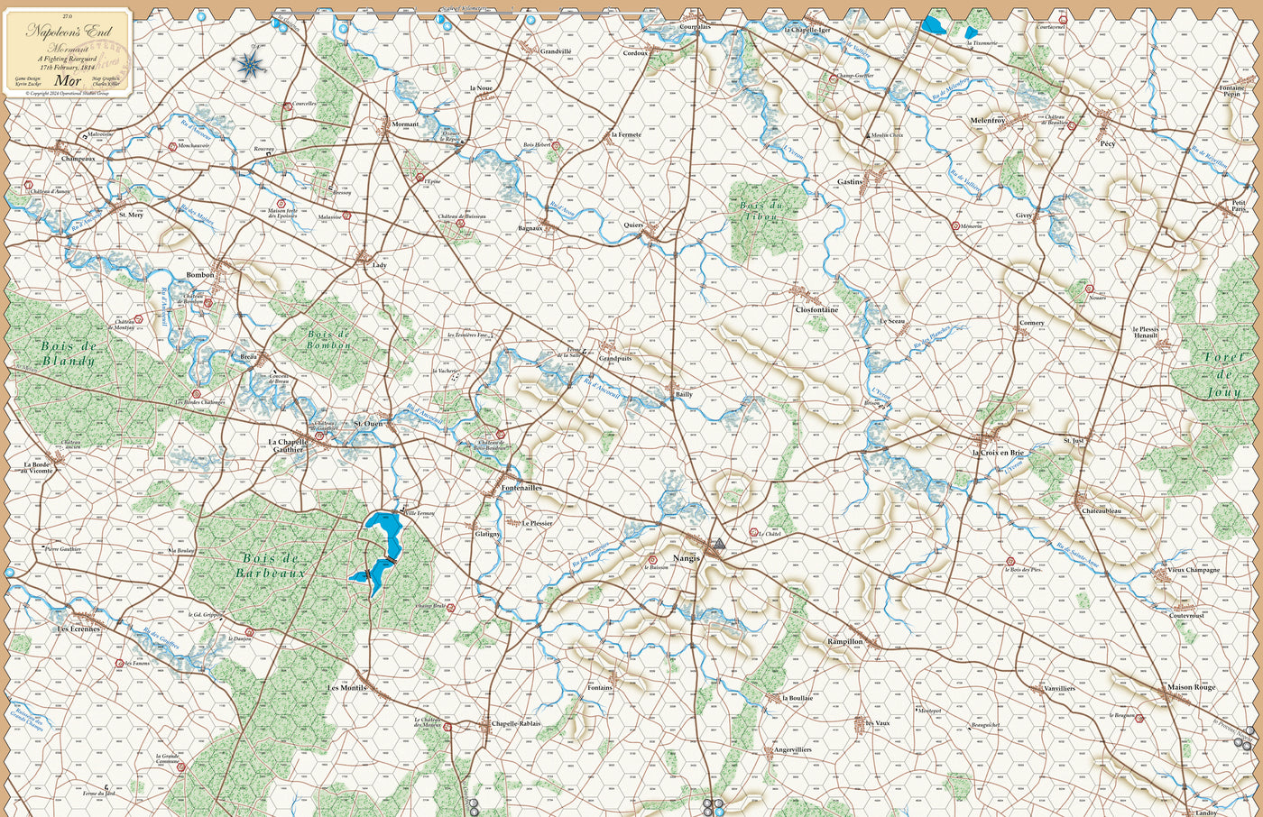 Napoleon's End, Mormant Map – Operational Studies Group