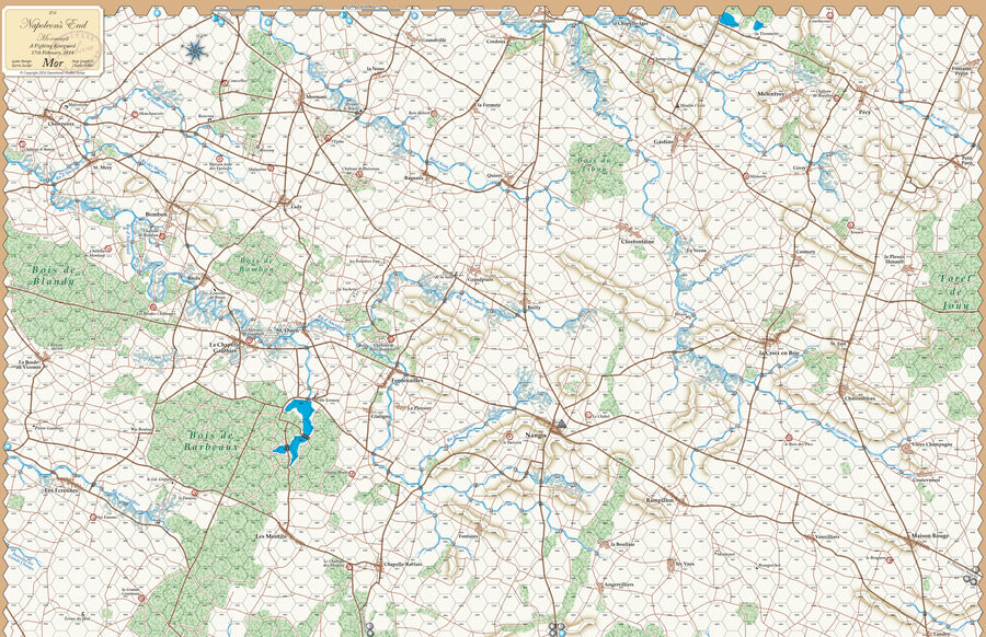 Napoleon's End, Mormant Map – Operational Studies Group