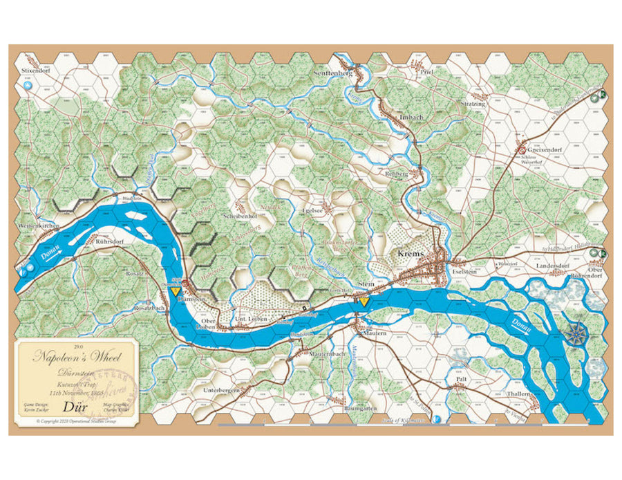 Napoleon's Wheel, Dürnstein Map – Operational Studies Group