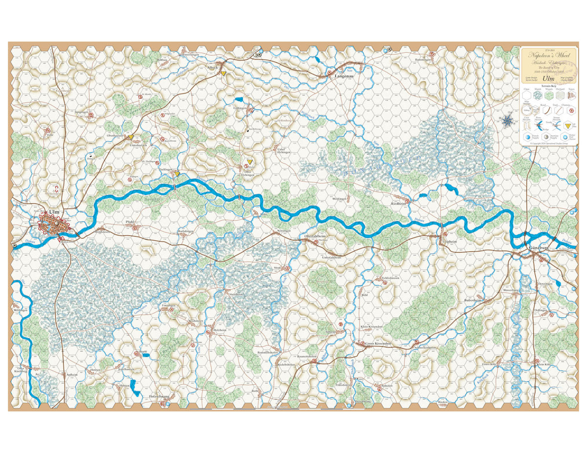 Napoleon's Wheel, Ulm Map – Operational Studies Group