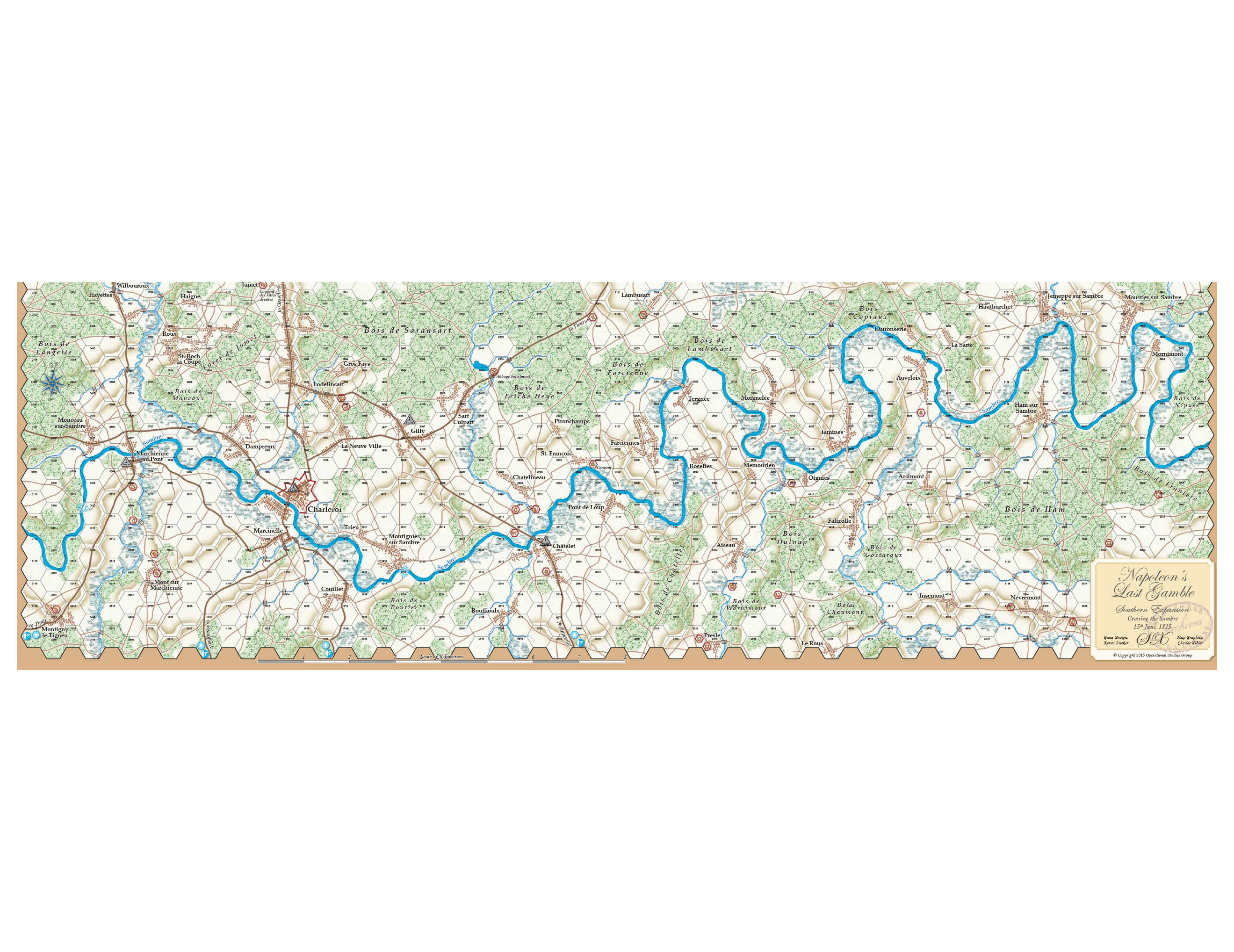 Napoleon's Last Gamble, South Expansion Map – Operational Studies Group