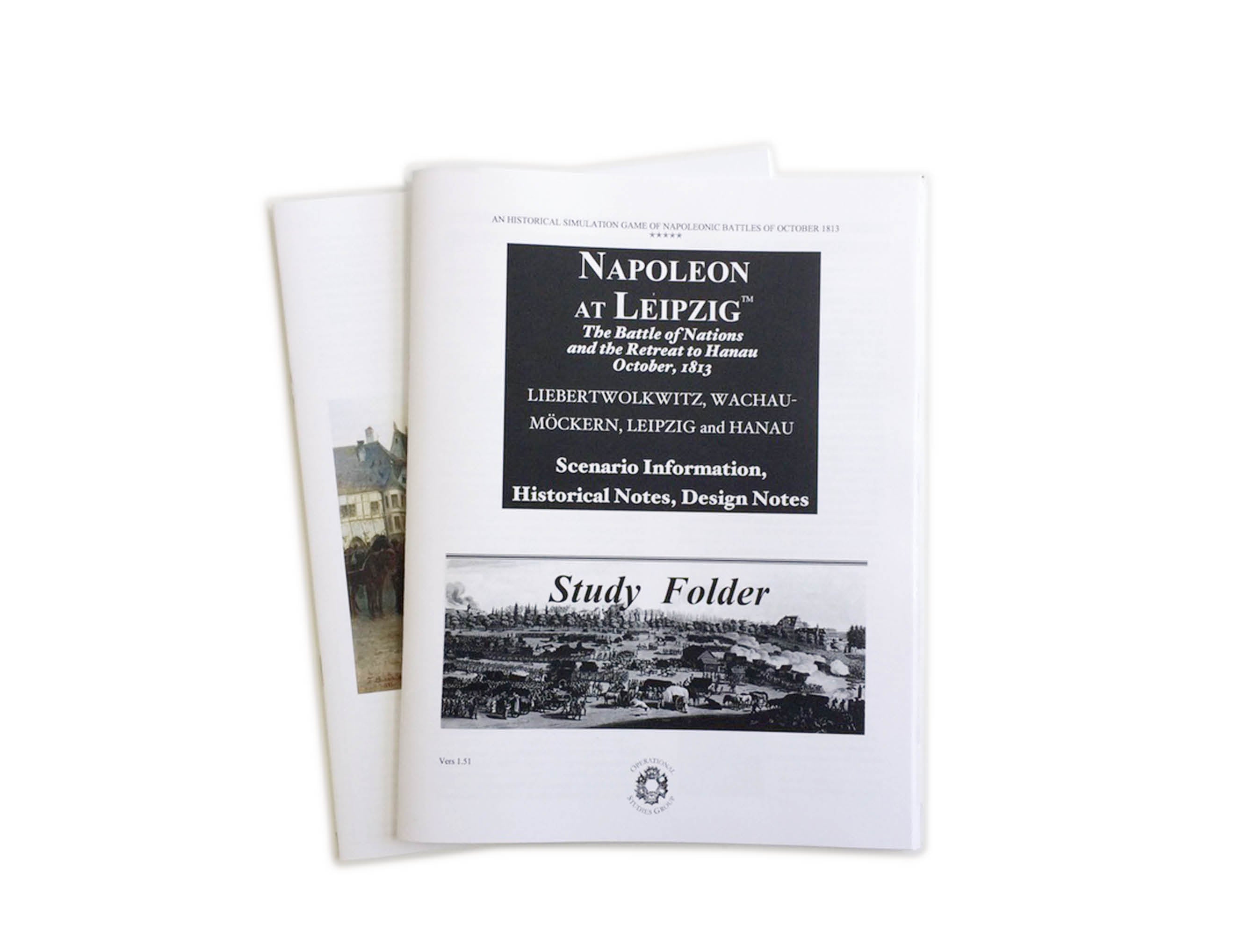 Napoleon at Leipzig, Rules Booklets – Operational Studies Group