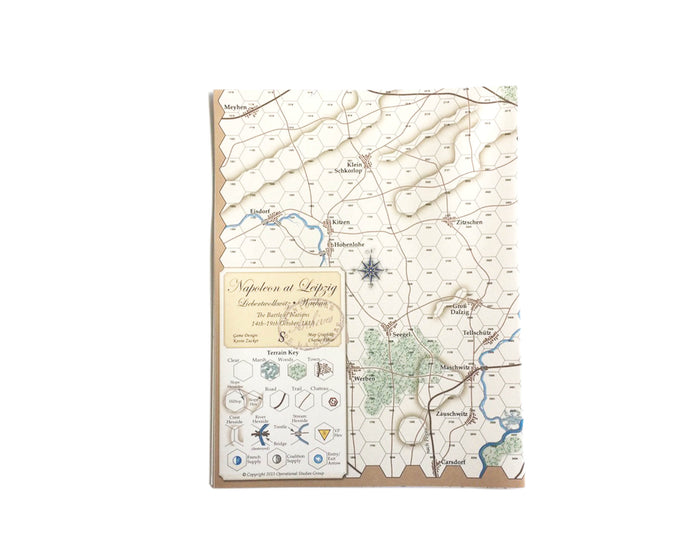 Napoleon at Leipzig, South Map – Operational Studies Group