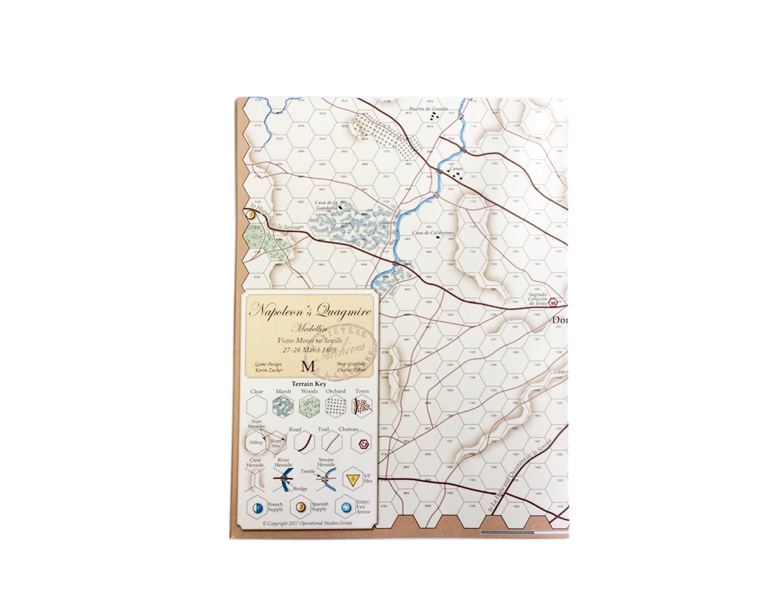 Napoleon's Quagmire, Map M – Operational Studies Group