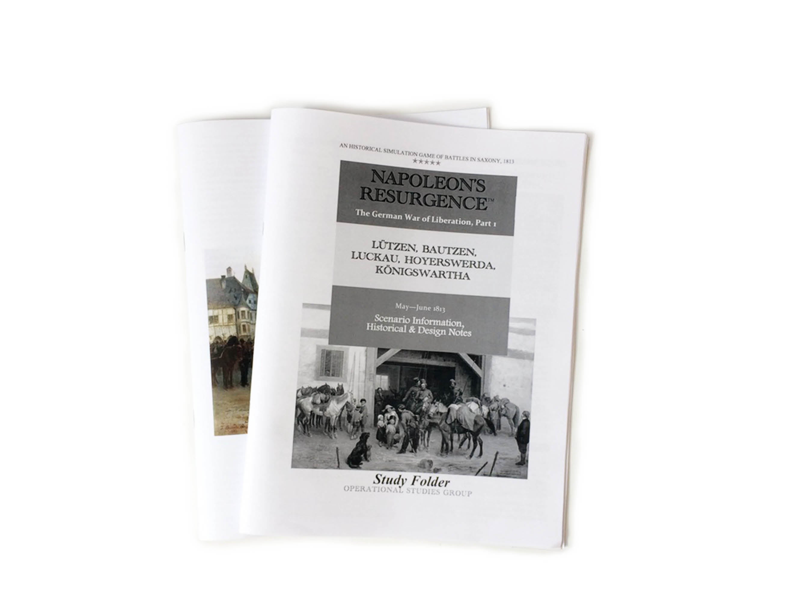 Napoleon's Resurgence, Rules Booklets – Operational Studies Group