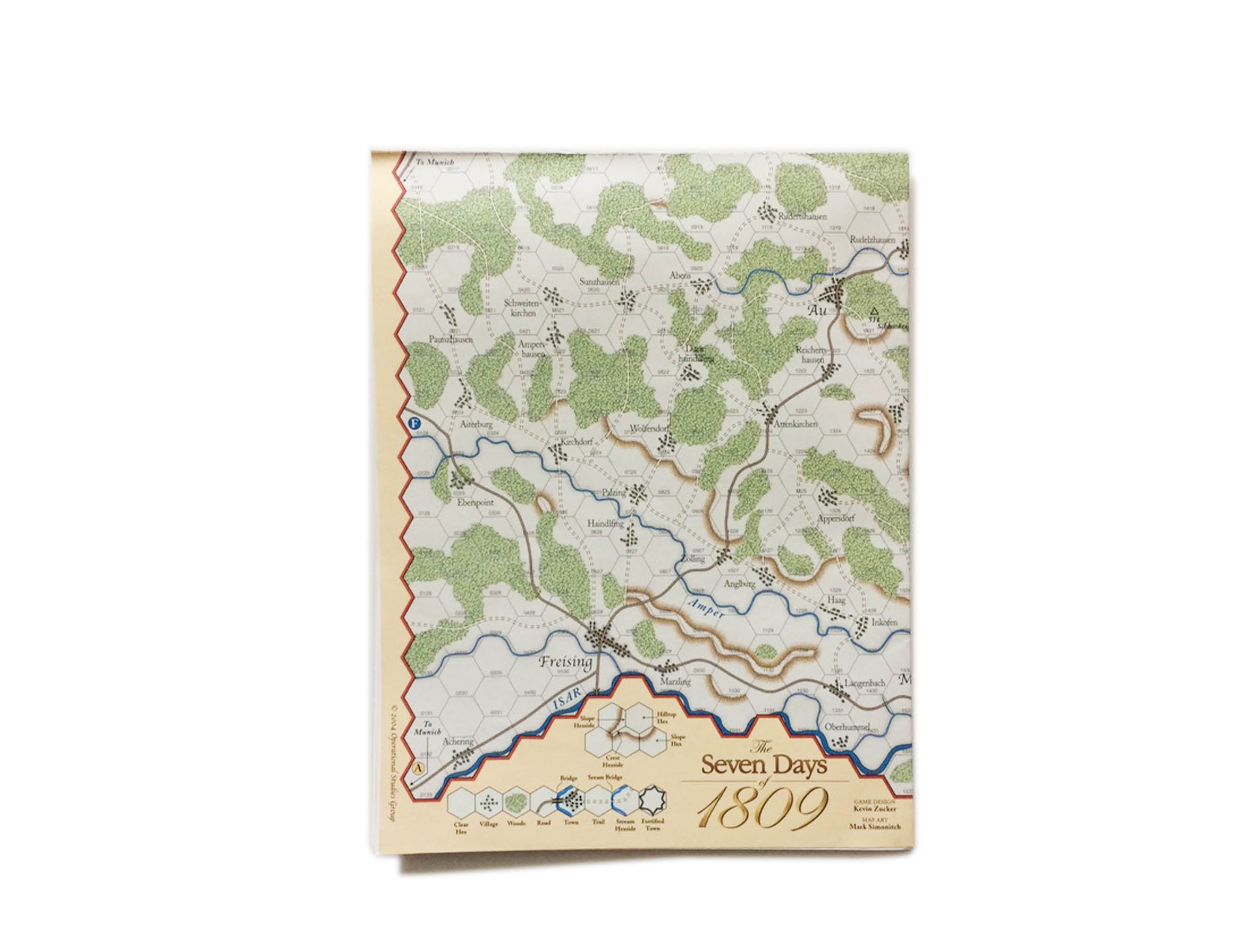 Seven Days of 1809 Map – Operational Studies Group